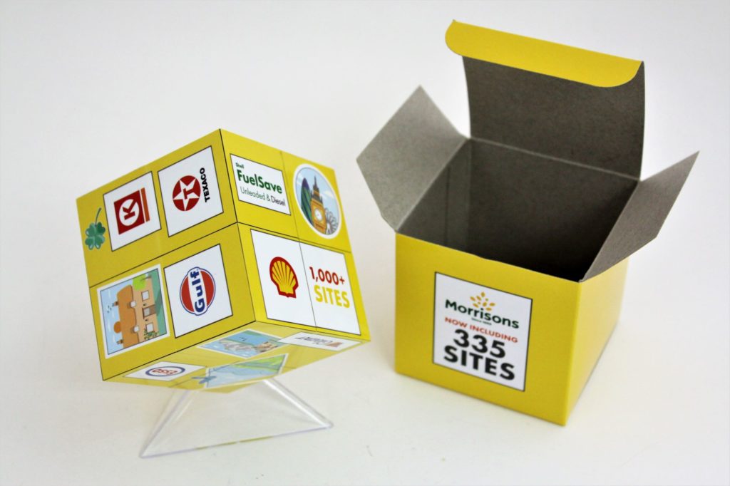 Shell- Product Launch Cube for top clients - Intermed Asia